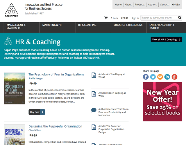 Kogan Page Ecommerce Launch | Byte9